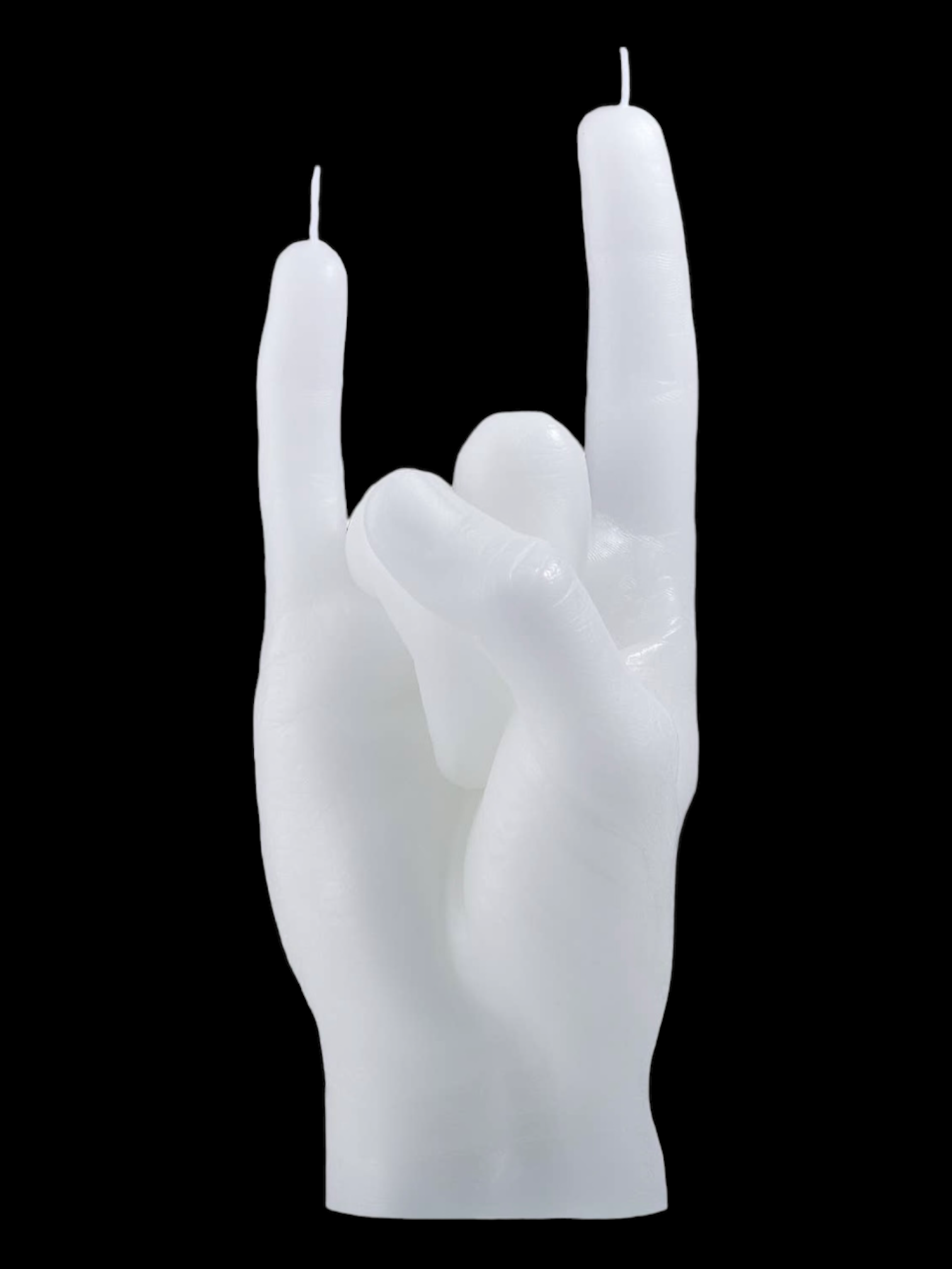 HAND GESTURE CANDLE YOU ROCK IN WHITE – Madam & Gents Inc